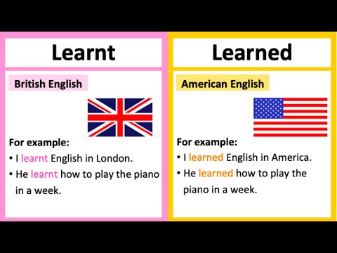 LEARNT vs LEARNED 🤔 | What's the difference?