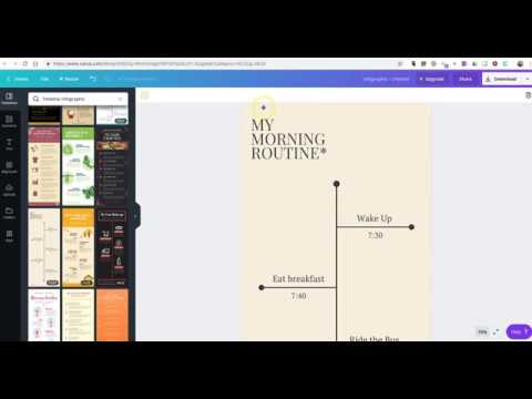 How to Create a Timeline on Canva
