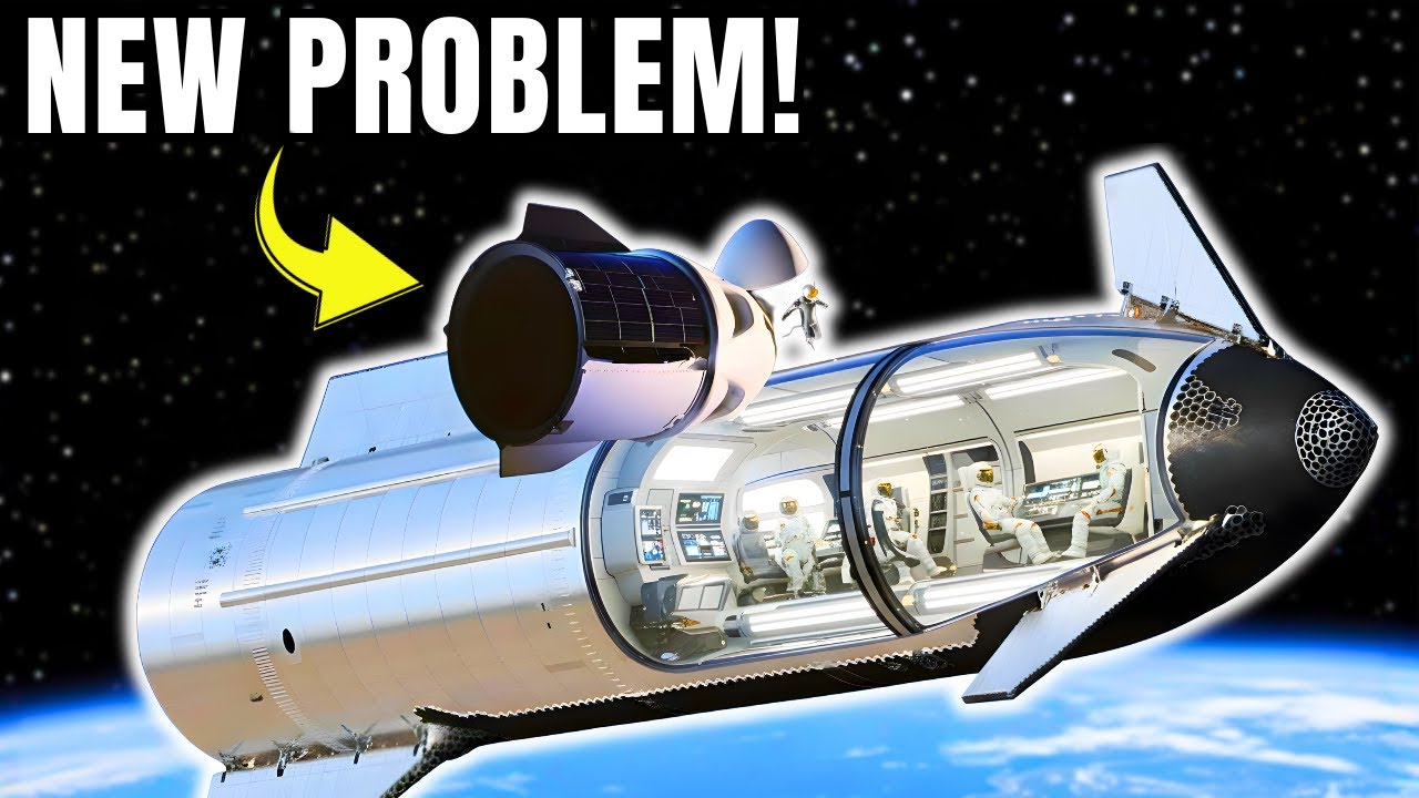 SpaceX's New Insane Starship Architecture: Lands on Moon, Floats in Orbit, Waits for Dragon Taxi!