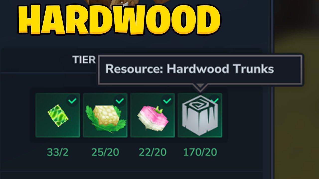 How to Get Hardwood Trunks in Hytale Hardwood Trees & Wood Guide