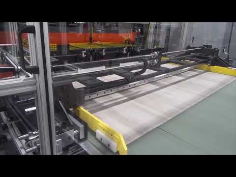 Die Cutting Vinyl Slabs into Luxury Vinyl Planks | SCHWABE Die Cutting ...