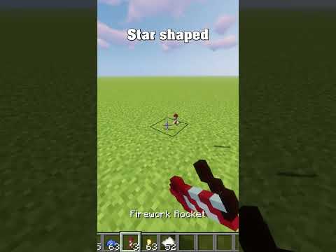 How to make different fireworks in Minecraft!