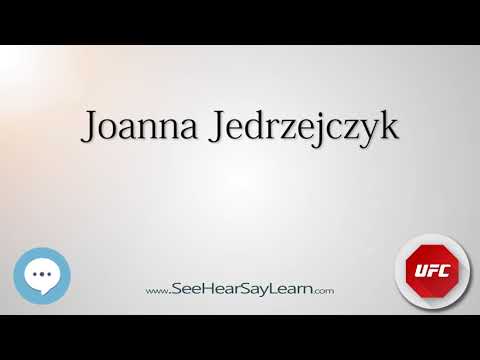 Joanna Jedrzejczyk UFC Fighter's Nicknames 🔊