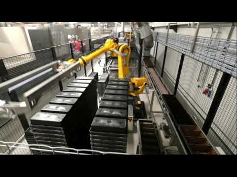 #1 NewCap - Baking form storage and turning system, type robot