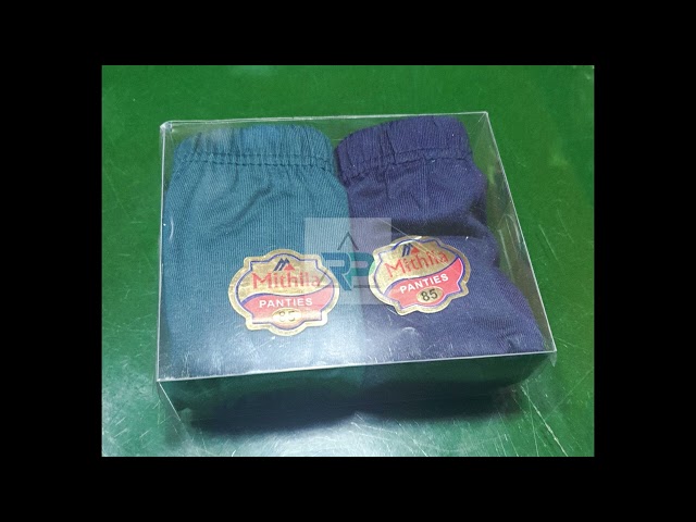 PVC Garments Packing Box - Garment & Apparel Inner Wear Plastic Box ...