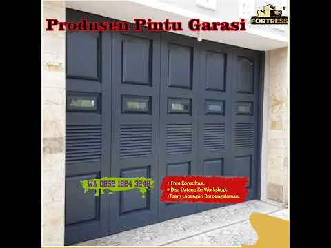 FREE KONSULTASI !! Wa 0852 1824 3246 Pabrik Pintu Garasi Mobil Besi Fortress Untuk Apartment Di Ban