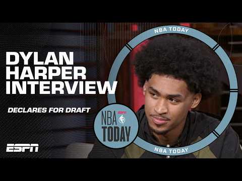 Rutgers guard Dylan Harper declares for the 2025 NBA Draft | NBA Today