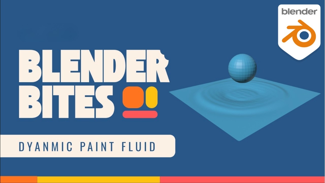 Blender Dynamic Paint Tutorial (Create Fluid Paint Effects)
