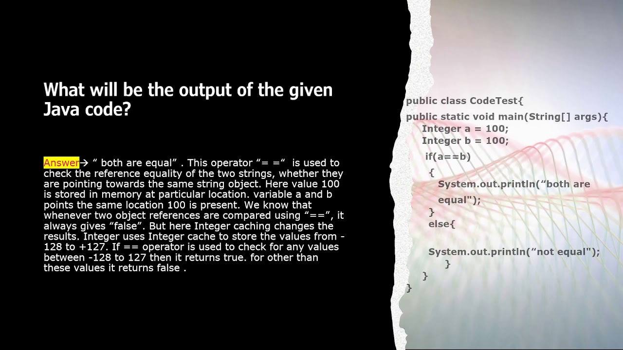 Comparison  in java pptx