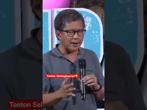 Rocky Gerung: Ing Ngarso Sung Korupsi, Tut Wuri Cawe-Cawe ?