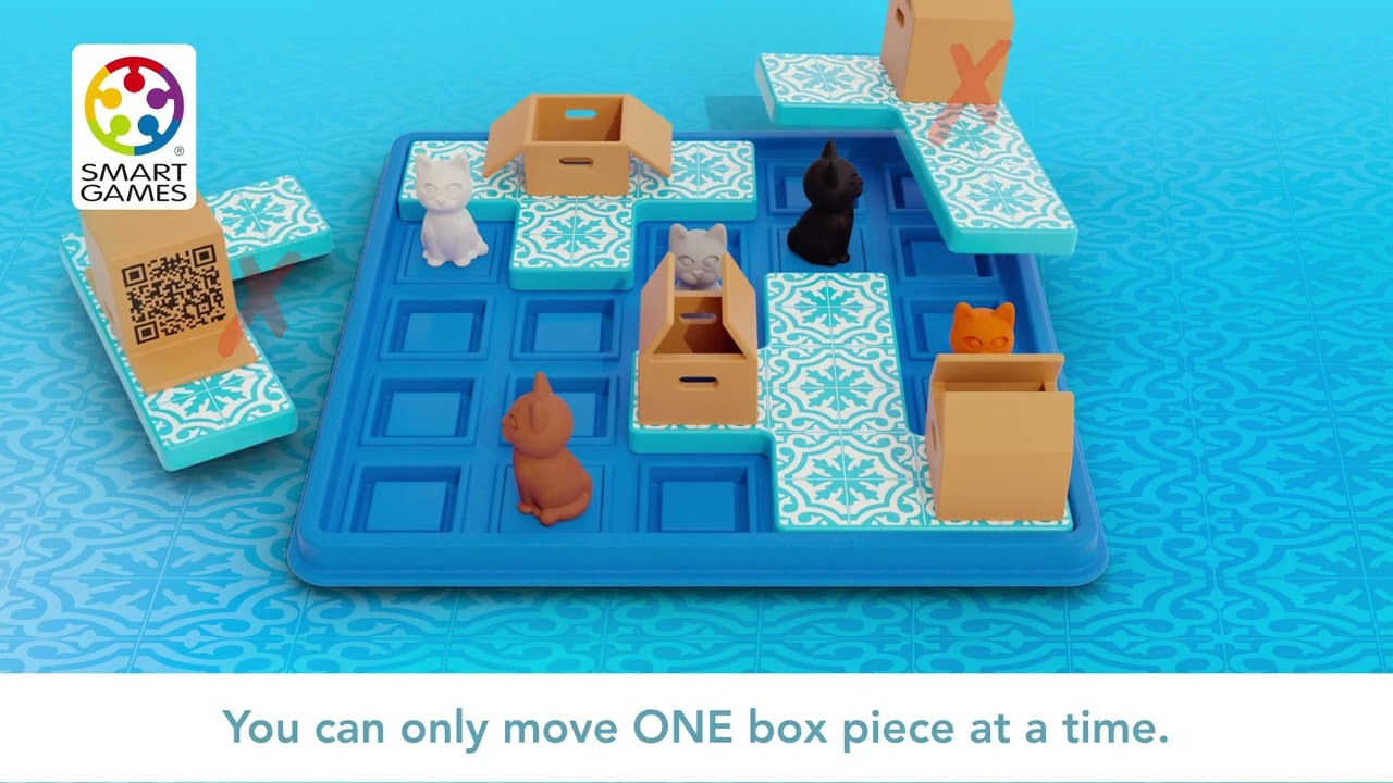 How To Play SmartGames Cats & Boxes