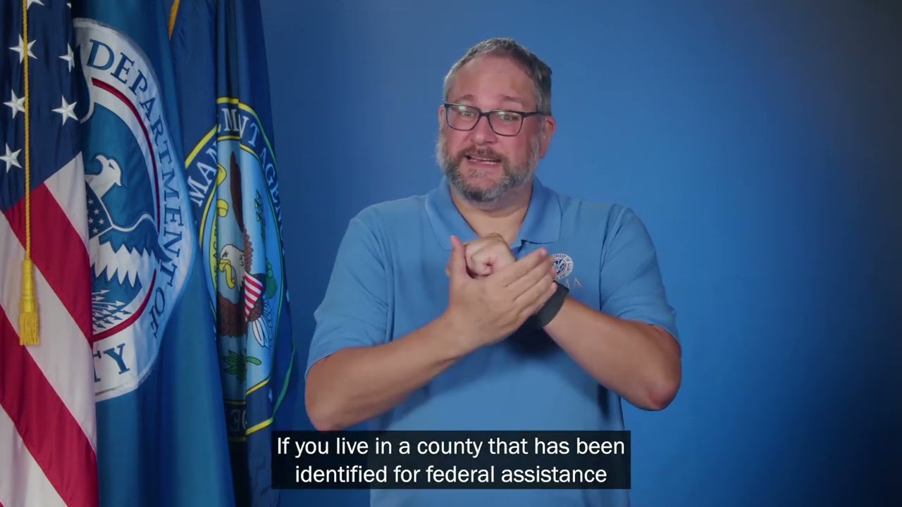 How to Apply for Disaster Assistance - ASL
