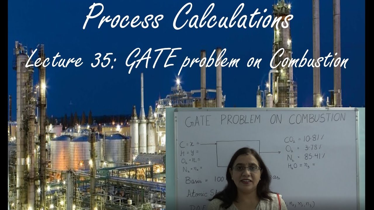 Lecture 35 GATE Problem on Combustion