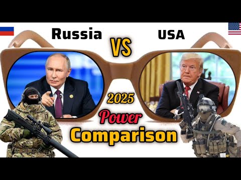 Russia vs USA Military Power Comparison 2025 | USA vs Russia Military Power Comparison 2025