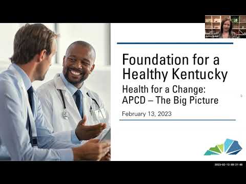 Health for a Change: APCD - The Big Picture Part 1