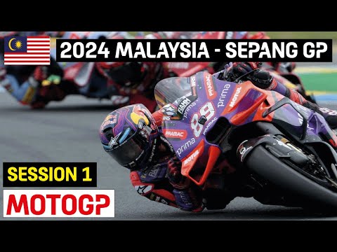 🏍️ 2024 MotoGP Session 1 Results | Moto2, Moto3, MotoGP | 2024 Malaysian Grand Prix | #MalaysianGP