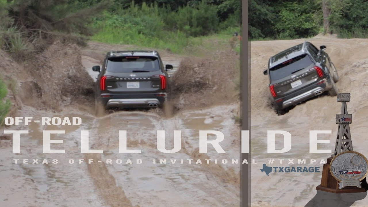 Off-Road in TEXAS with the all-new Kia Telluride | Texas Off-Road Invitational 2019