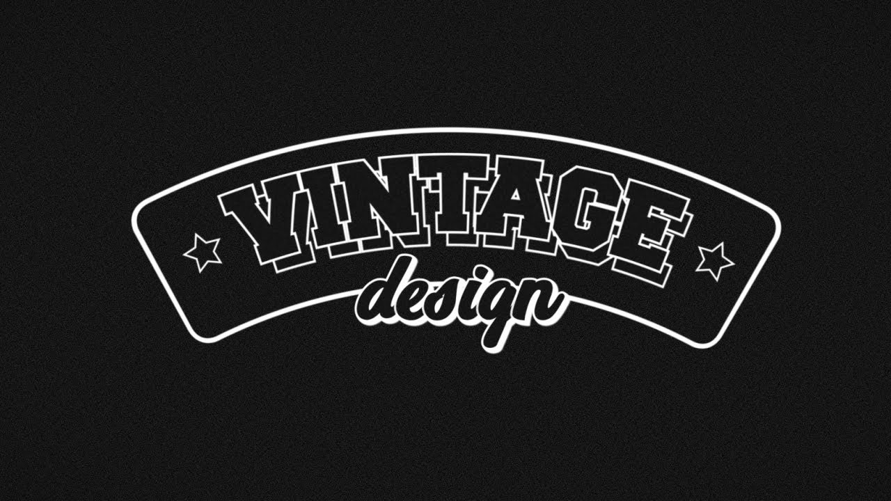 After Effects Tutorial - Vintage Text Animation
