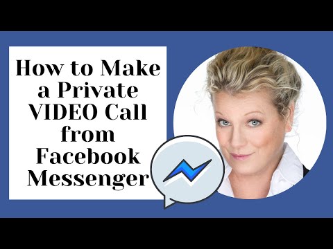 How to Make a Private VIDEO Call from Facebook Messenger