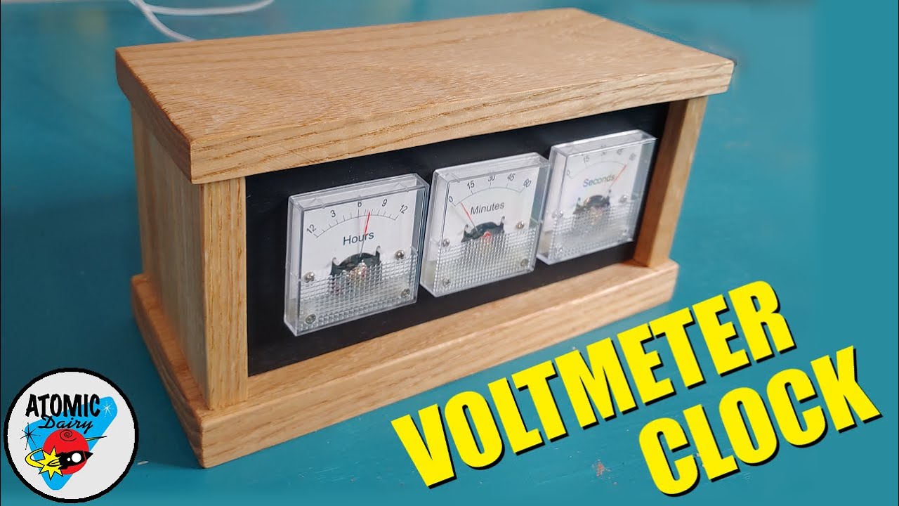 Voltmeter Clock - A Clock With No Hands