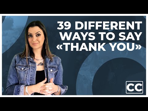 39 ways to say THANK YOU that will boost your communication