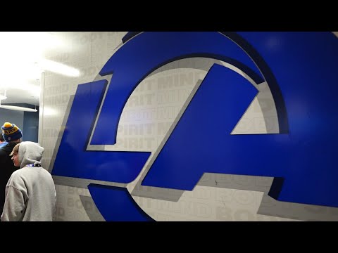 NFL Draft - LA Rams House Combine - Players Locker Room & Tunnel - SoFi Stadium - Inglewood, Ca