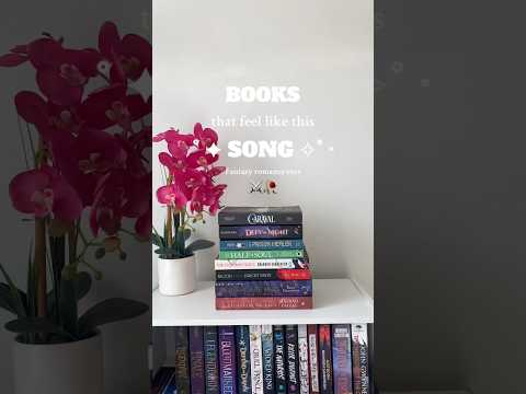 📖FANTASY BOOKS that FEEL like this SONG ✧˚ · | YA + Adult book recs #booktube Ib: bookswiithemi