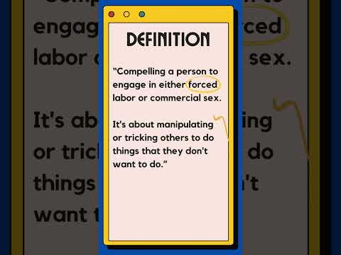 Rush Hour Podcast 'At a Glance' | The Definition of Human Trafficking