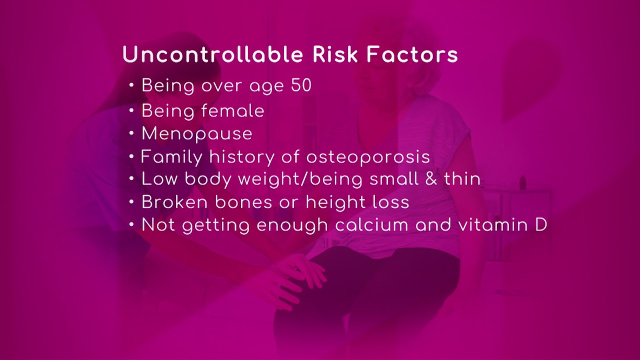Risk Factors of Osteoporosis
