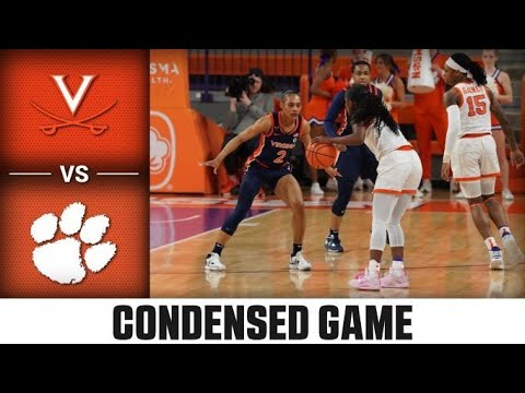 Virginia vs. Clemson Condensed Game | 2022-23 ACC Women’s Basketball