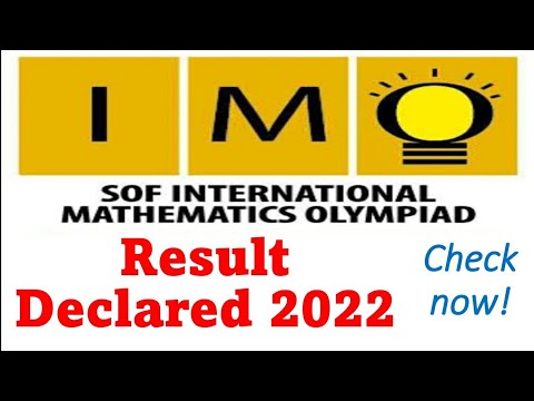 SOF IMO result 2022 || SOF IMO result declared 2022 || Sof results || IMO Result || Olympiad result