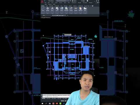 Cách chuyển bản vẽ về tỷ lệ 1-1 khi không biết tỷ lệ bản vẽ #autocad