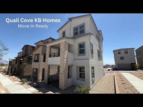 New Summerlin Las Vegas Homes For Sale | Move In Ready $529k 4Bd, 3.5Ba 1,920sf- Quail Cove KB Homes