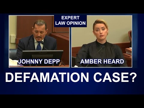 Johnny Depp VS Amber Heard | Is it defamation? | Expert Law Opinion | Barrister Dr. Mobeen Shah