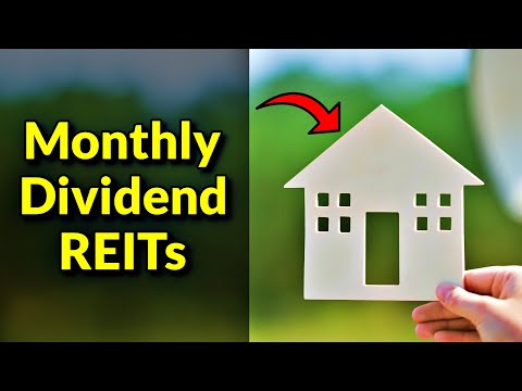 7 Monthly Dividend REITs