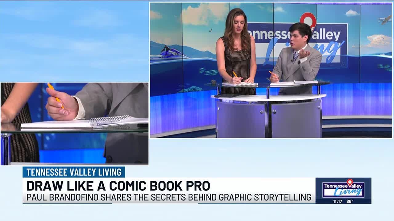 Learn to draw comics with Paul Brandofino