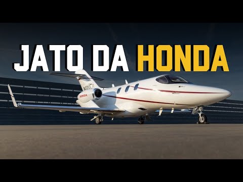 O Jato da Honda Que Está Surpreendendo Todo Mundo! Por dentro do HondaJet Elite II