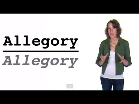 AP English Literature and Composition Terms | ALLEGORY | 60second Recap®