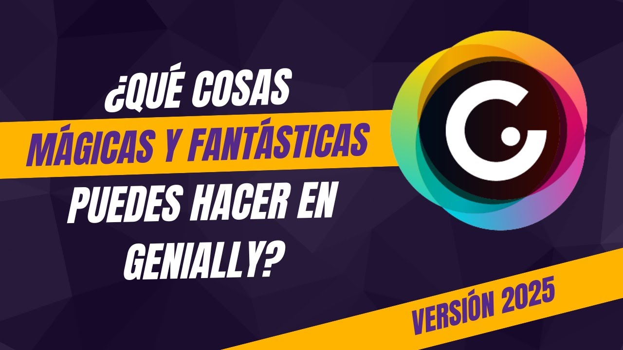 Tutorial Genially para presentaciones 2025