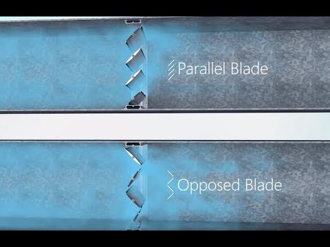 Ruskin Parallel Blade Damper vs. Opposed Blade Damper Operation ...