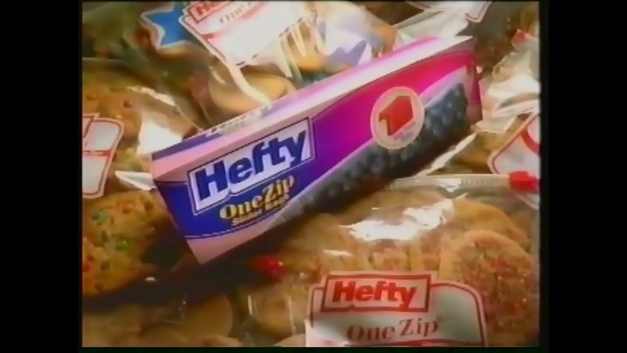Hefty OneZip Commercial 1999