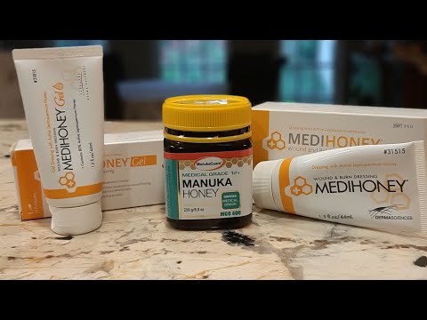 Medical Grade Manuka Honey for Superficial Scrapes and Burns