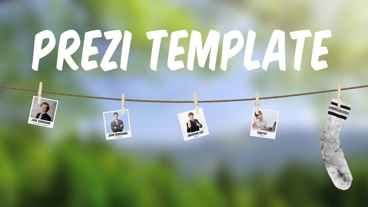 Meet The Team - Prezi Template