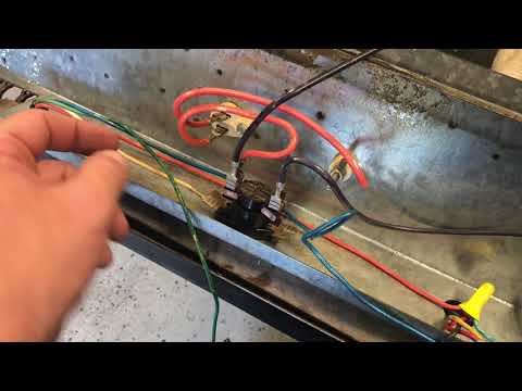 Explanation on wiring up a fan relay on Fur Down Air Handler