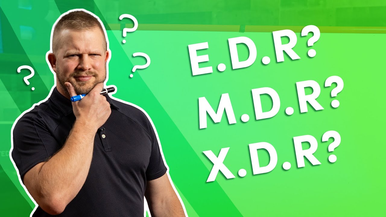 EDR, MDR, XDR… What Do These Actually Mean?