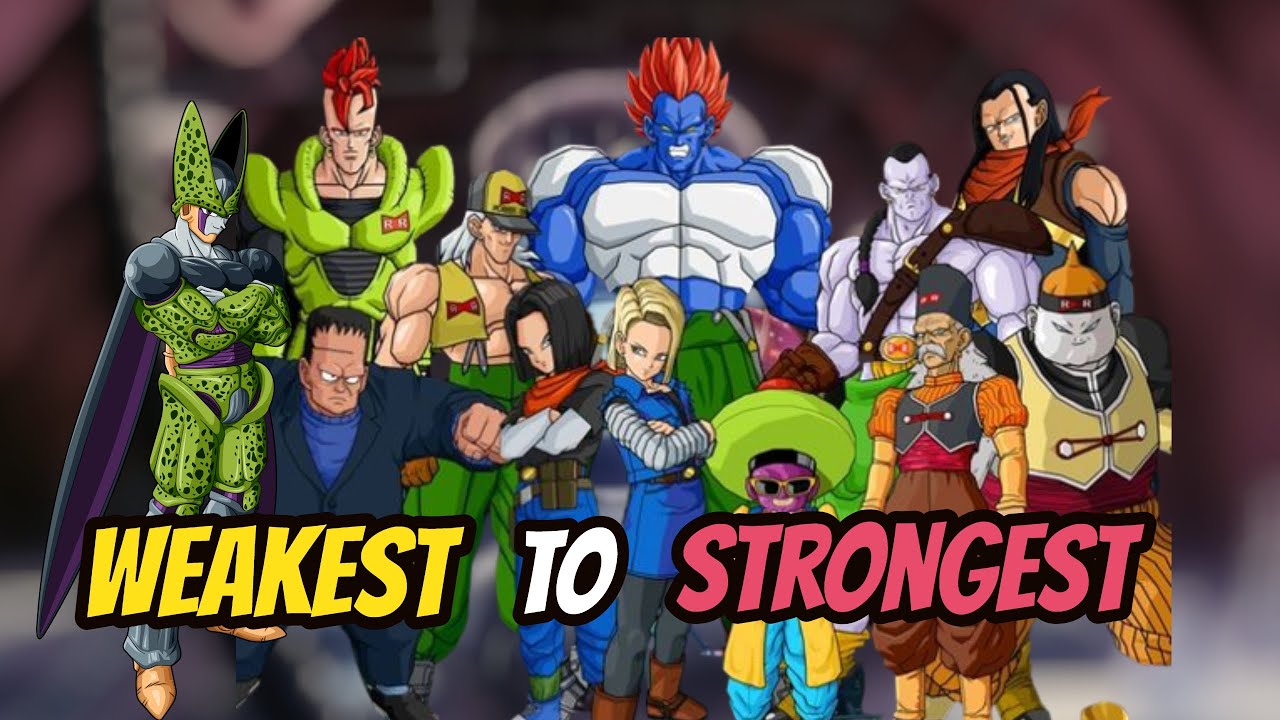 Android Race From WEAKEST To STRONGEST