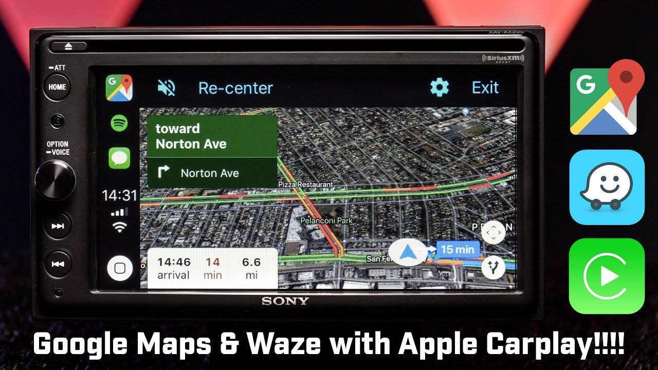 Google Maps and Waze FINALLY on Apple Carplay!!!