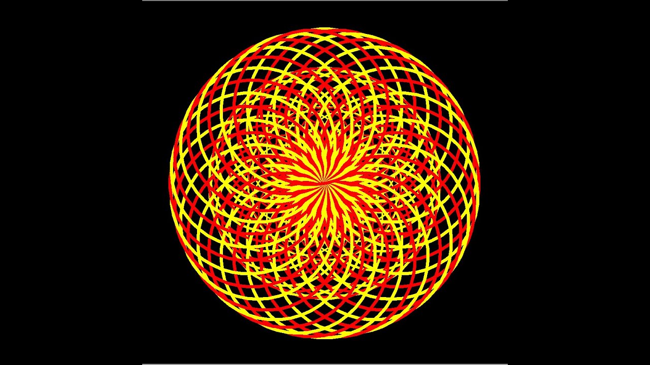 Python Turtle Tutorial to Draw Circular Patterns | Python3 | Rangoli