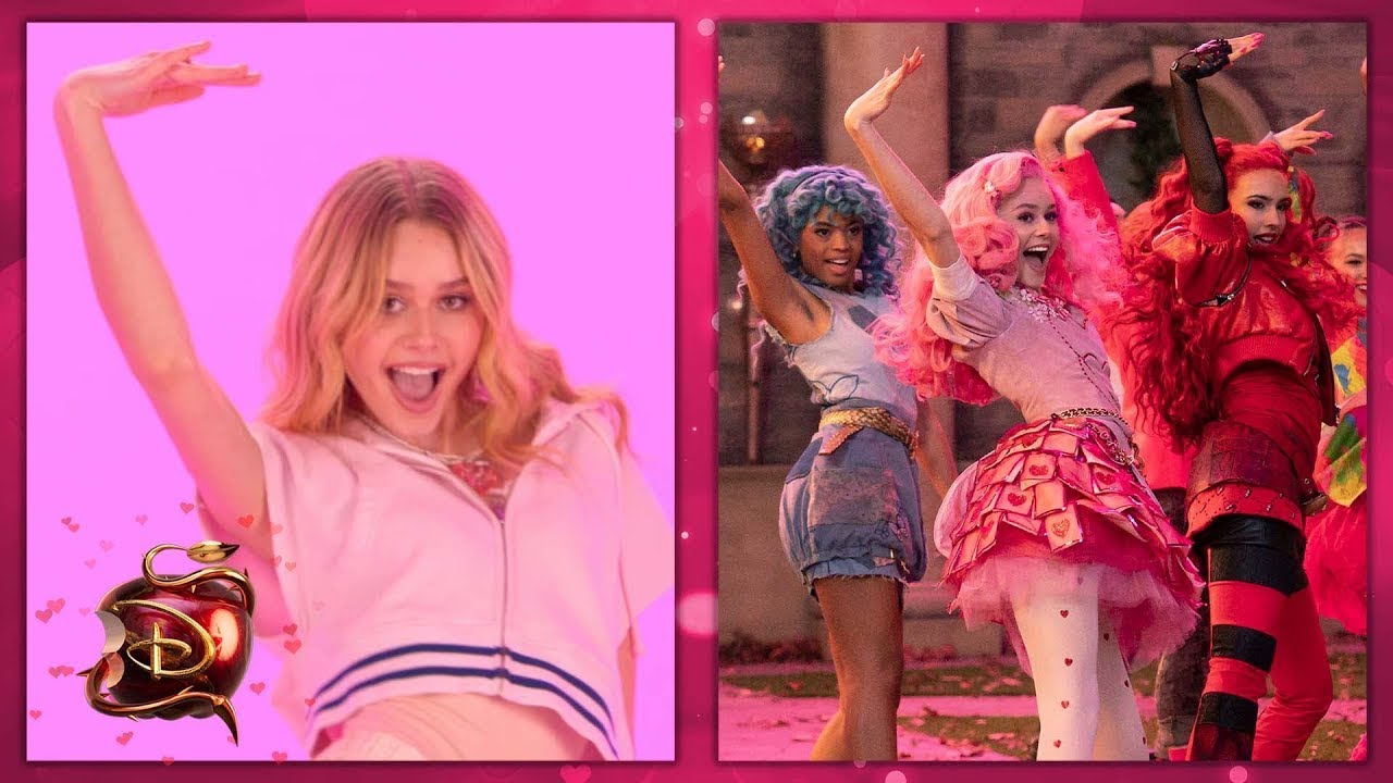 Descendants: The Rise of Red | Life Is Sweeter Dance Tutorial | @disneychannelmusic