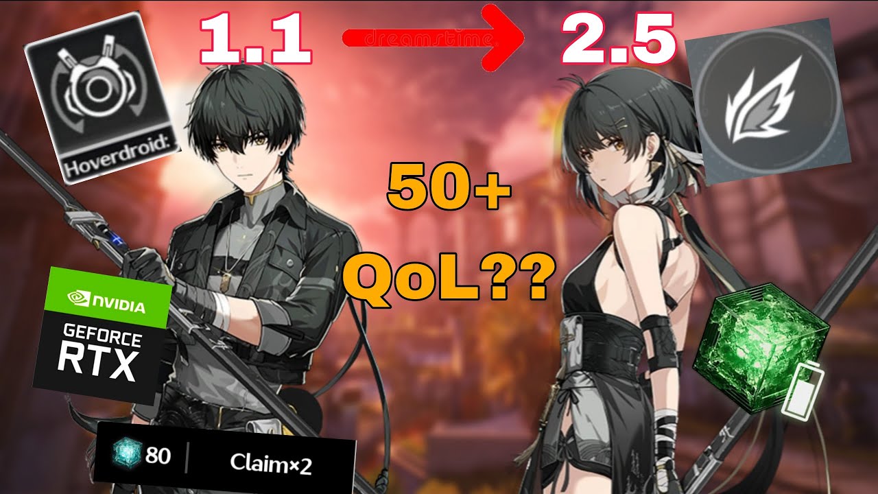 All Wuthering Waves QoL Updates From Version 1.1 to 2.5